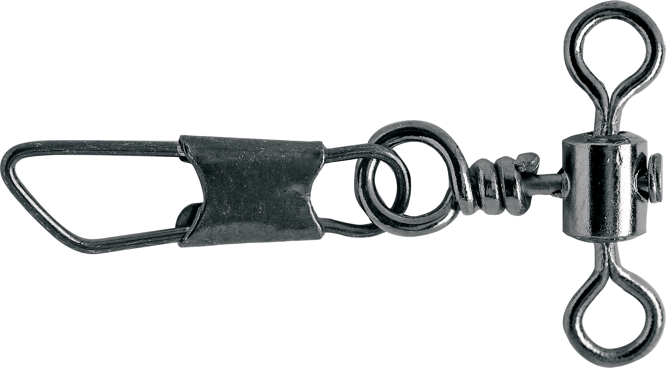 Pucci Rolling Drop Swivels with Safety Snaps 25-Pack | Mack's Prairie Wings